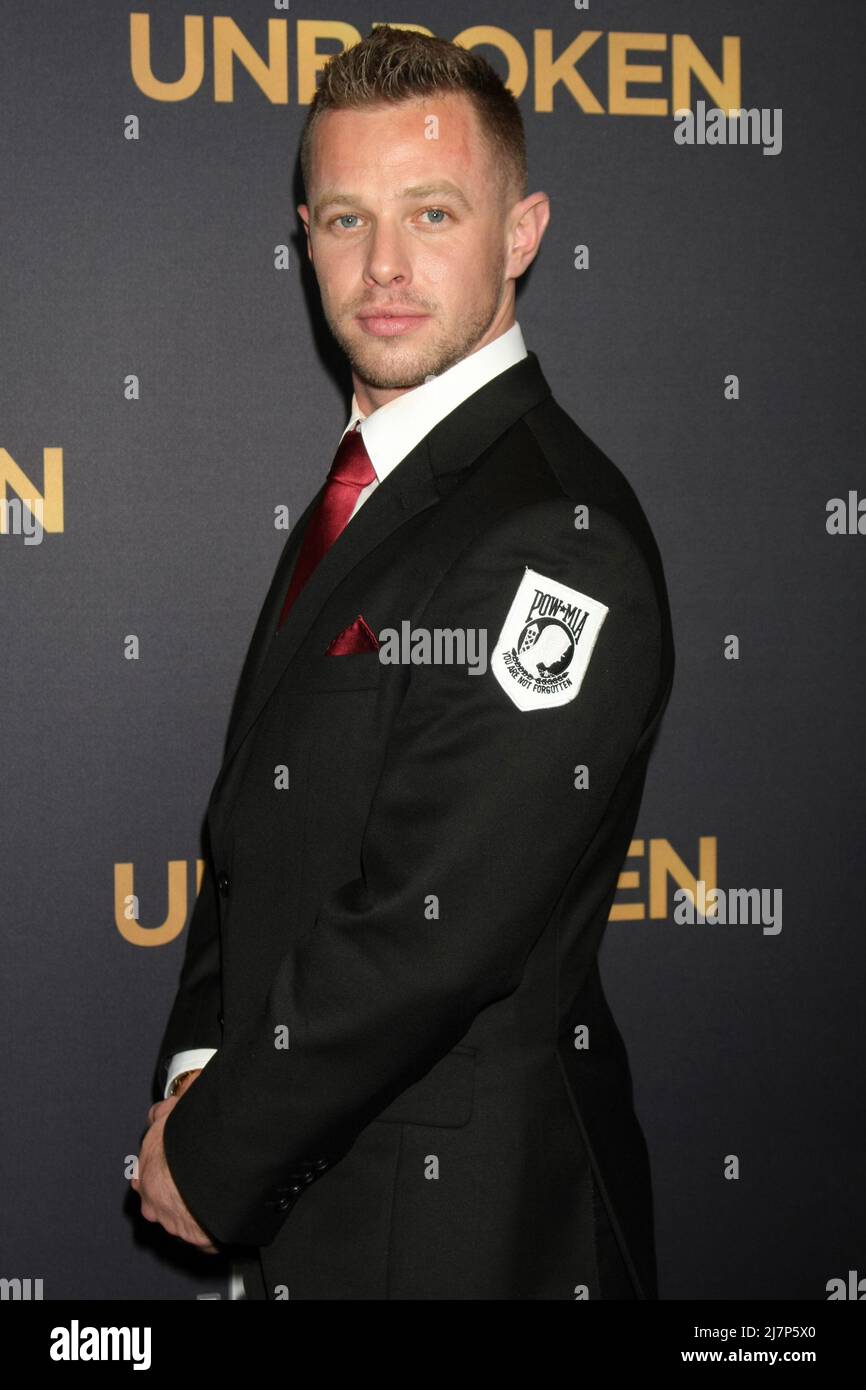 LOS ANGELES - DEC 15: Ryan Ahern at the "Unbroken" - Los Angeles ...