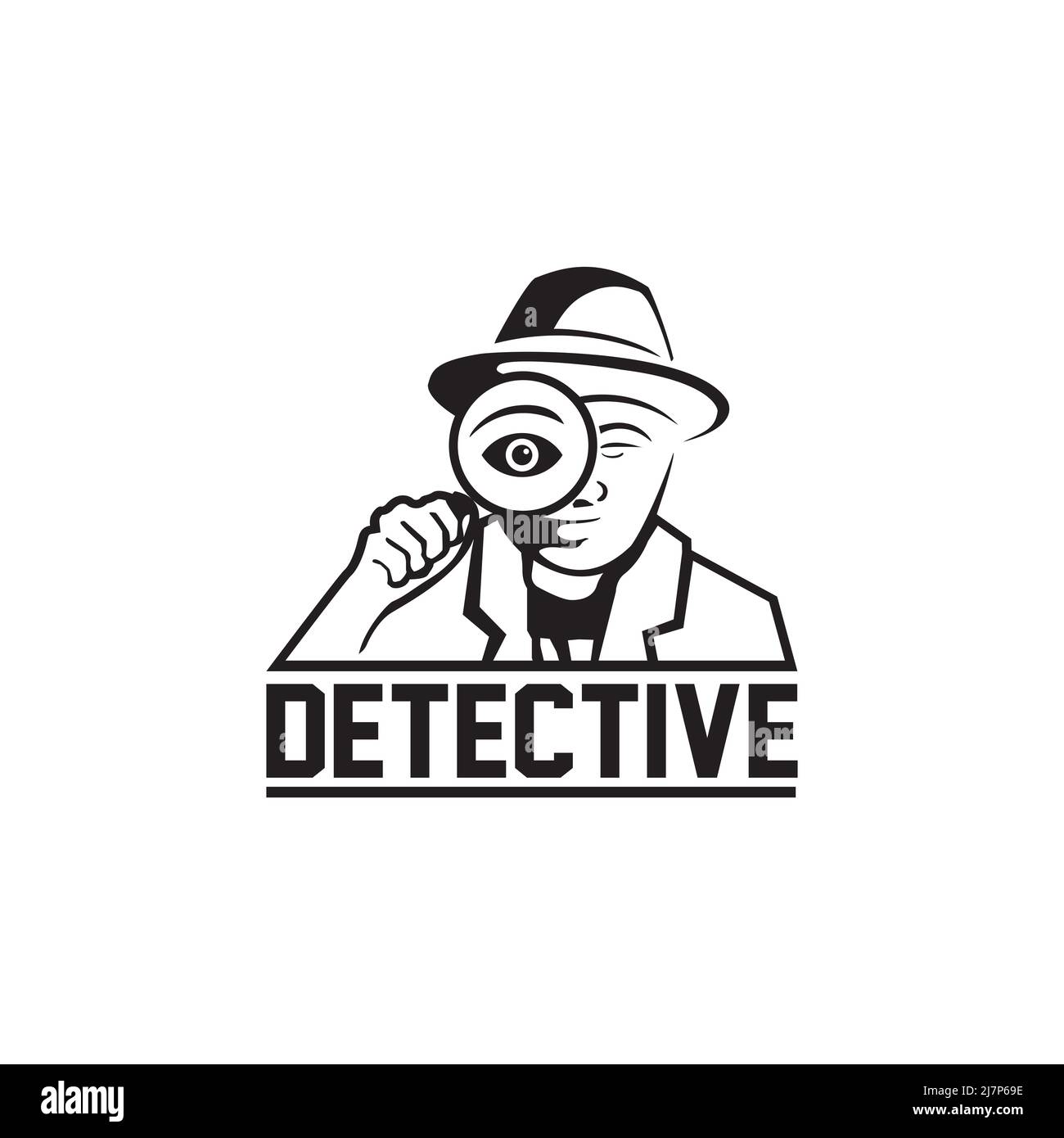 Detective agency logo hi-res stock photography and images - Alamy