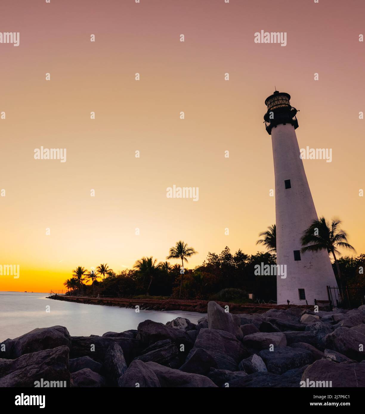 Key biscayne florida lighthouse hi-res stock photography and images - Alamy