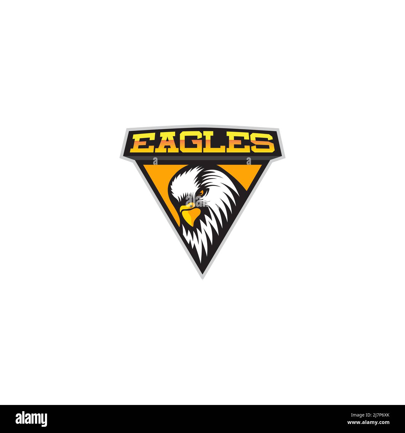 Eagle by the water Cut Out Stock Images & Pictures - Alamy