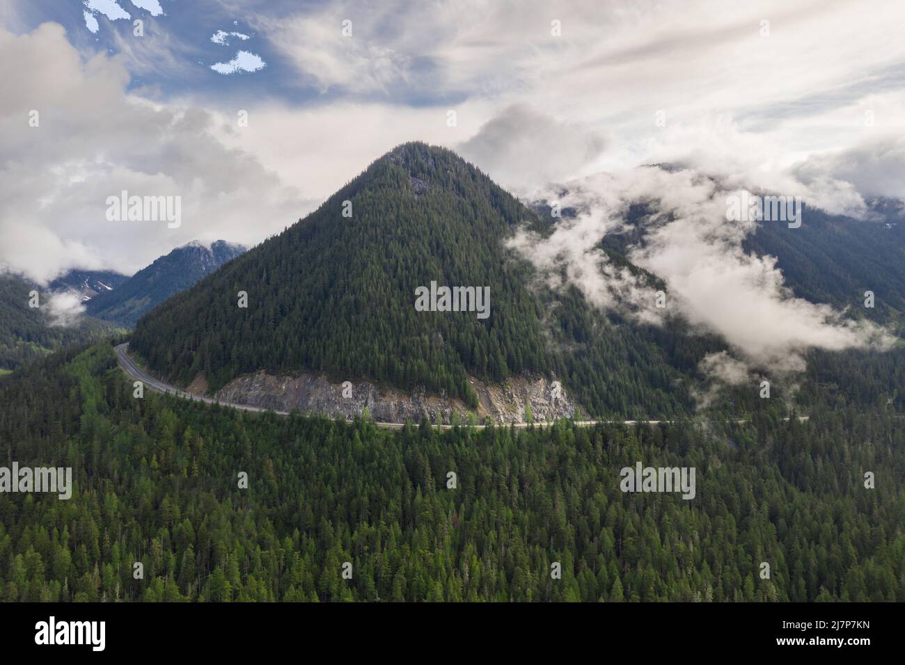 Aerial view drone flying around hi-res stock photography and images - Alamy