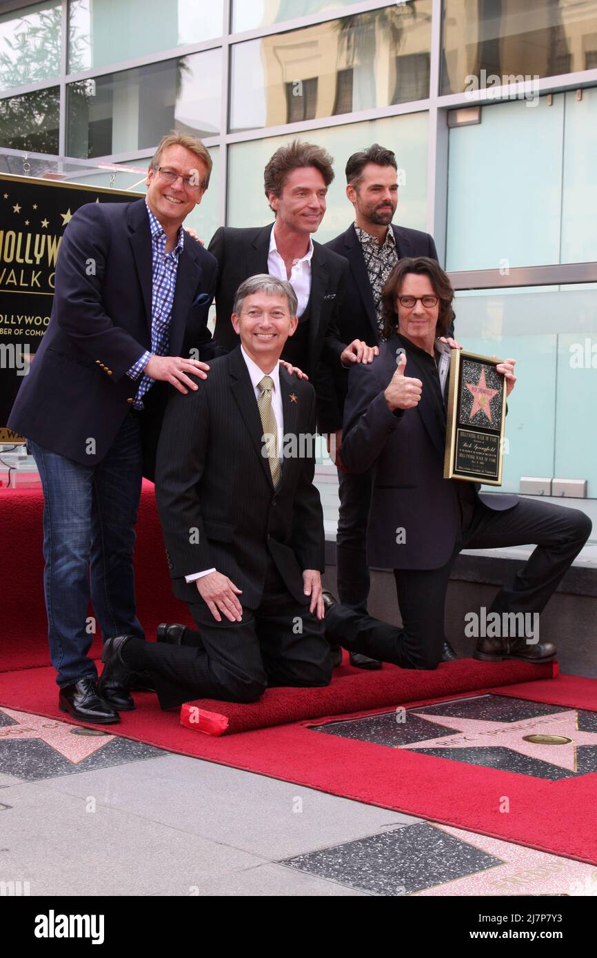 LOS ANGELES - MAY 9: Doug Davidson, Richard Marx, Jason Thompson, Leron ...