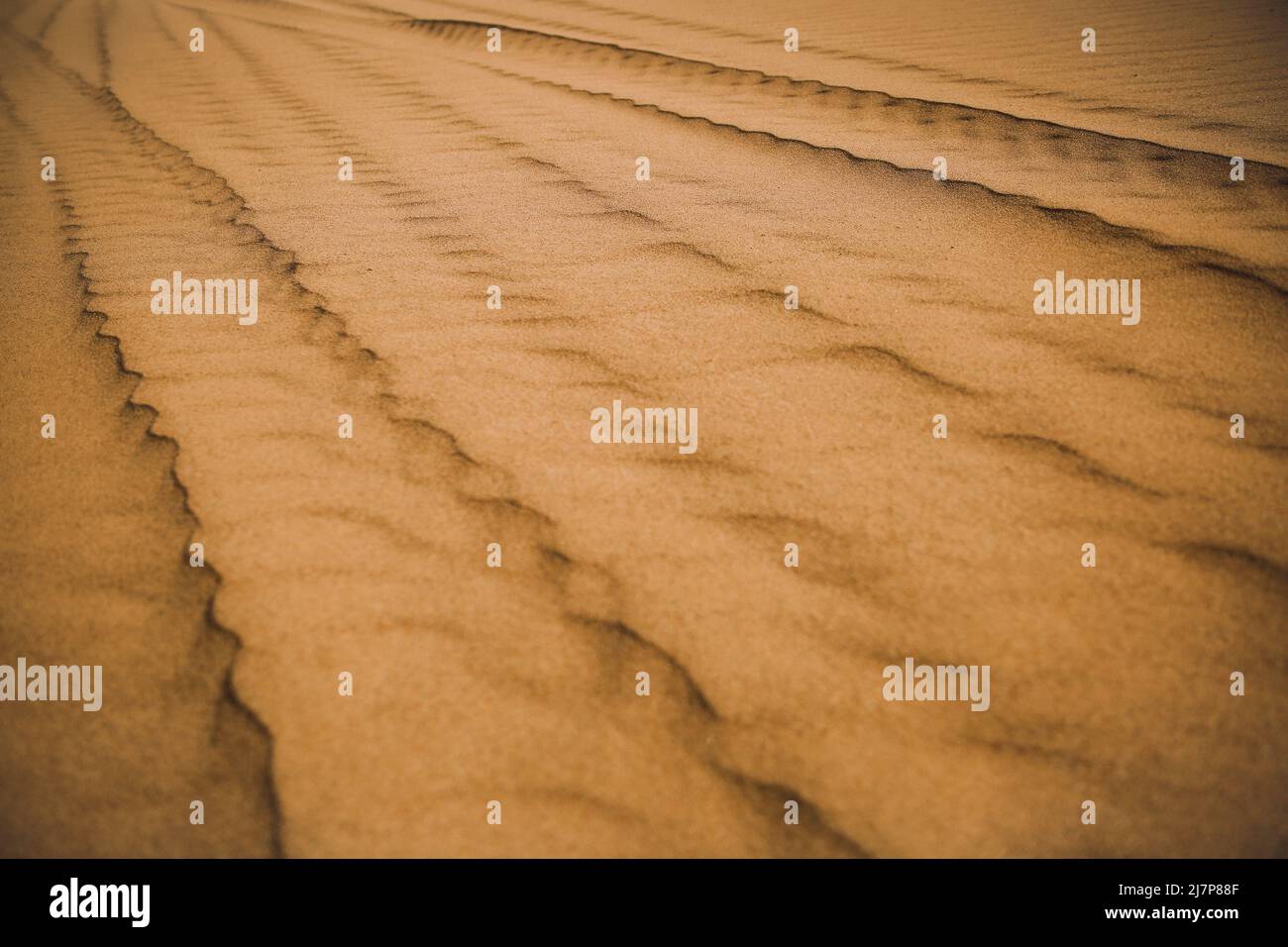 patterns on the sandy beach, beautiful natural background Stock Photo ...