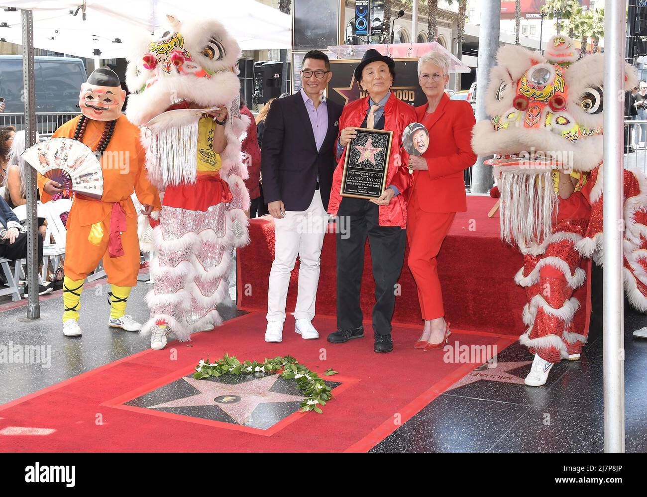 Los Angeles, USA. 10th May, 2022. (L-R) Daniel Dae Kim, James Hong and ...
