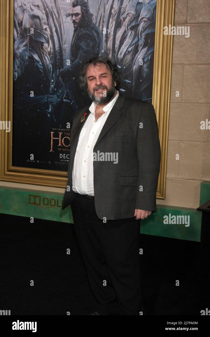 LOS ANGELES - DEC 9: Peter Jackson at the "The Hobbit: The Battle of ...
