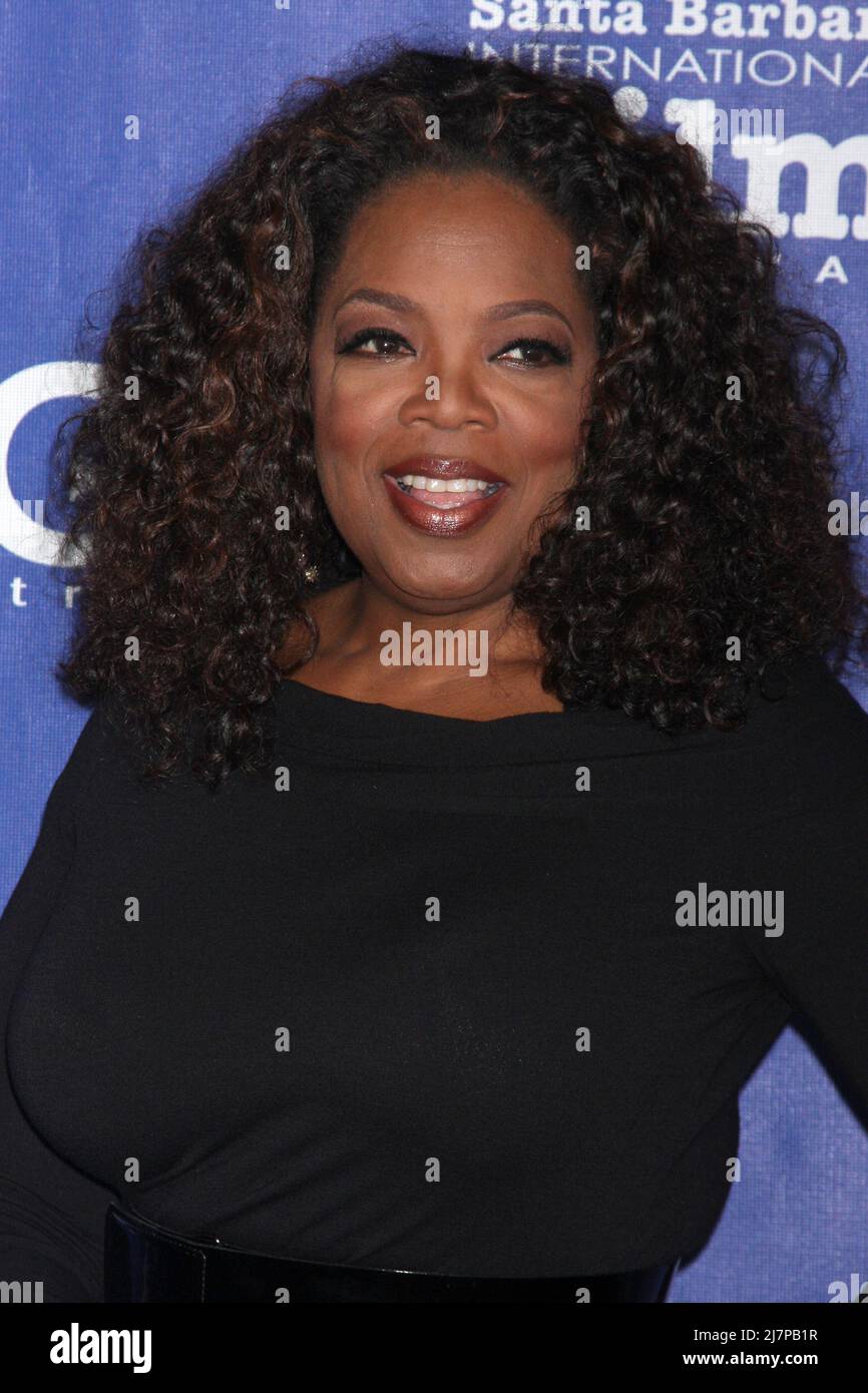 SANTA BARBARA - FEB 5: Oprah Winfrey at the Santa Barbara International ...