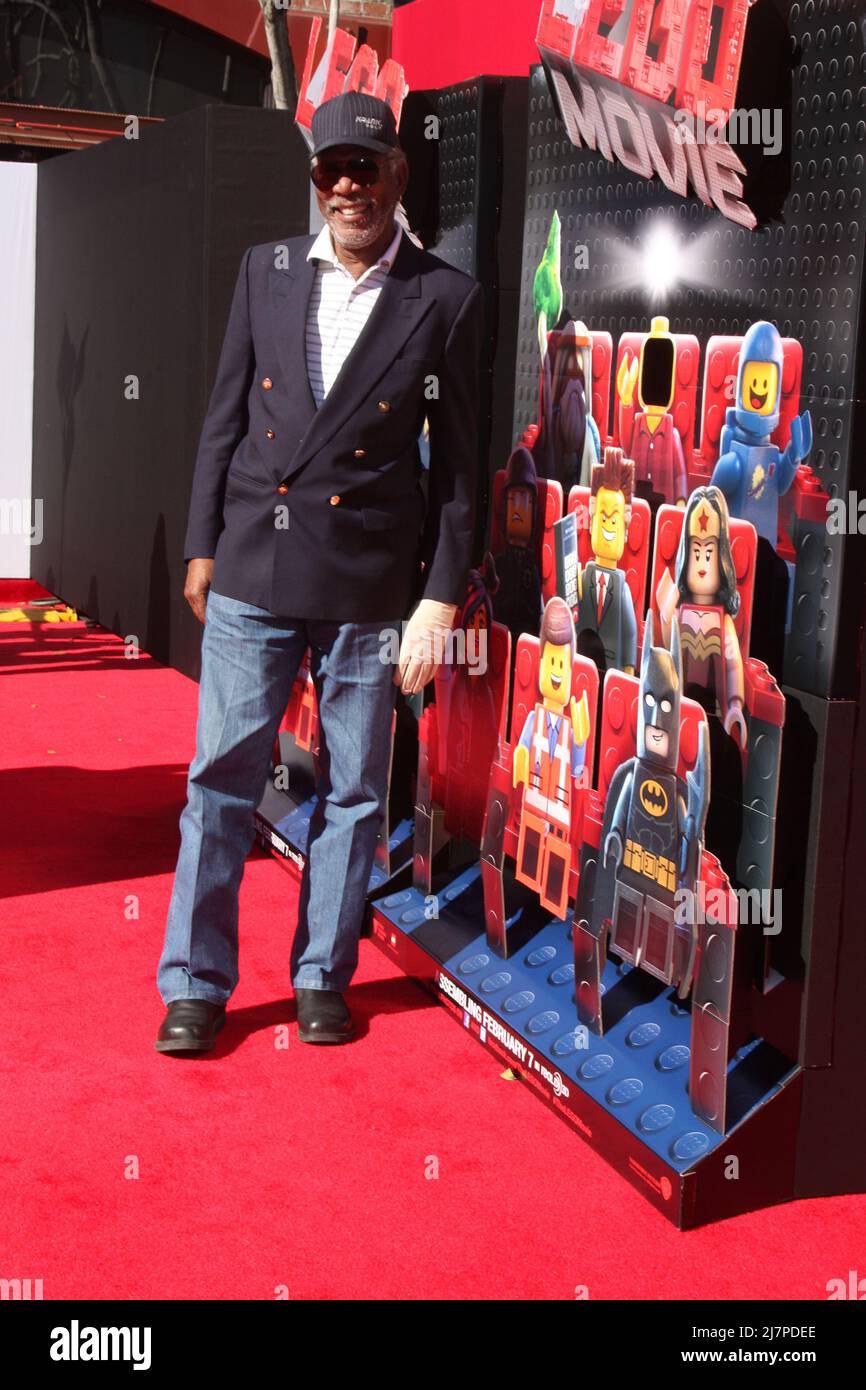 The Lego Movie Morgan Freeman Character