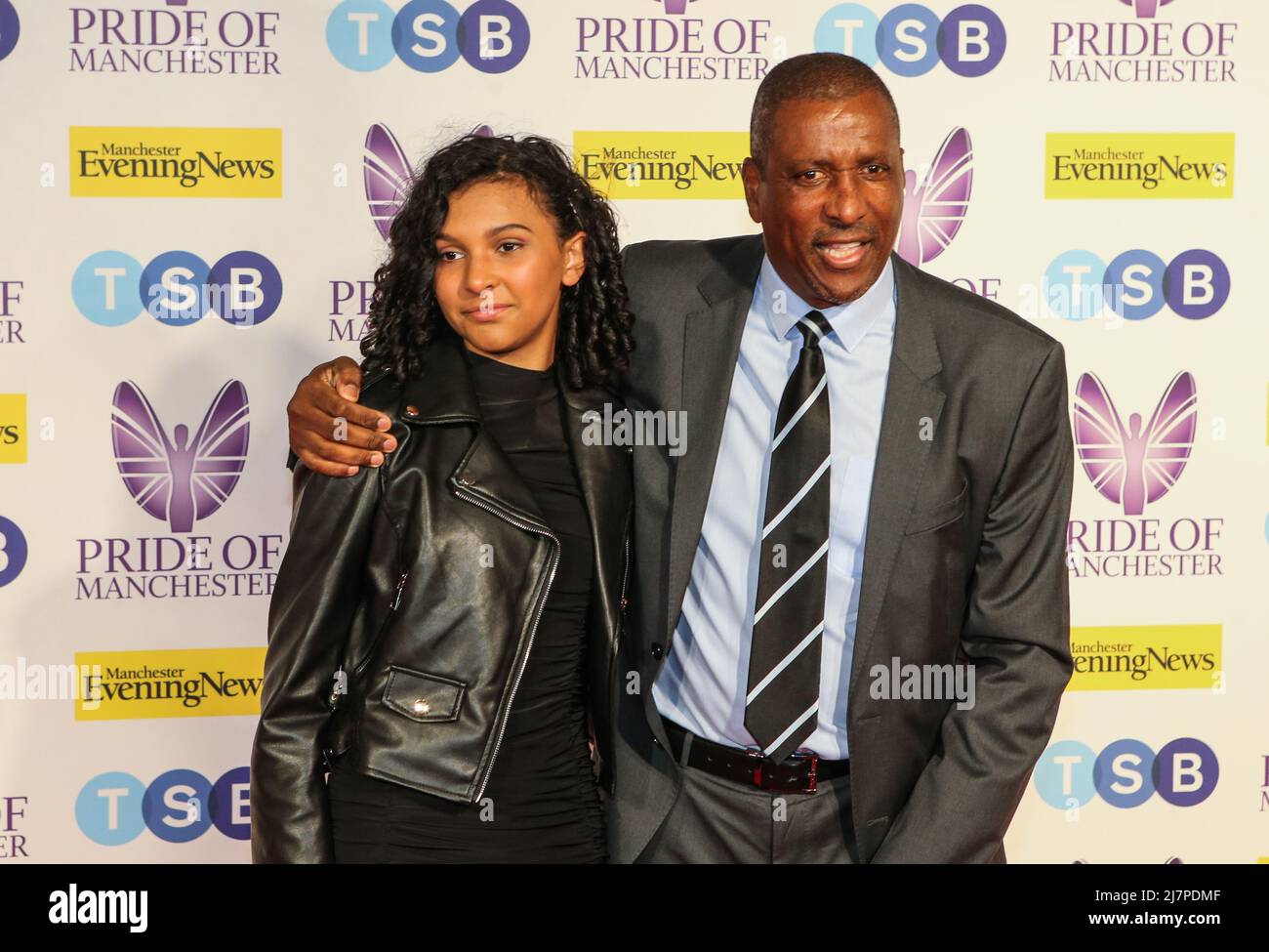 Viv Anderson attends the MEN Pride of Manchester Awards, in partnership ...