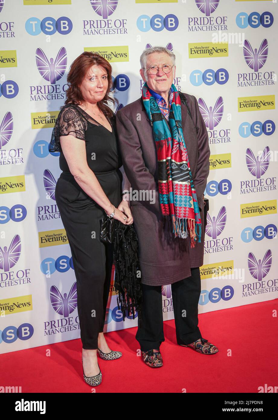 Noddy Holder (R) and Suzan Price (L) attend the MEN Pride of Manchester ...