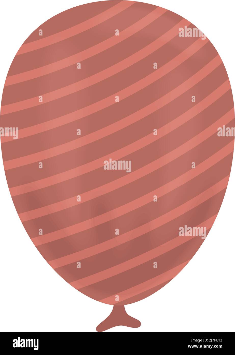 red striped balloon helium icon Stock Vector Image & Art - Alamy