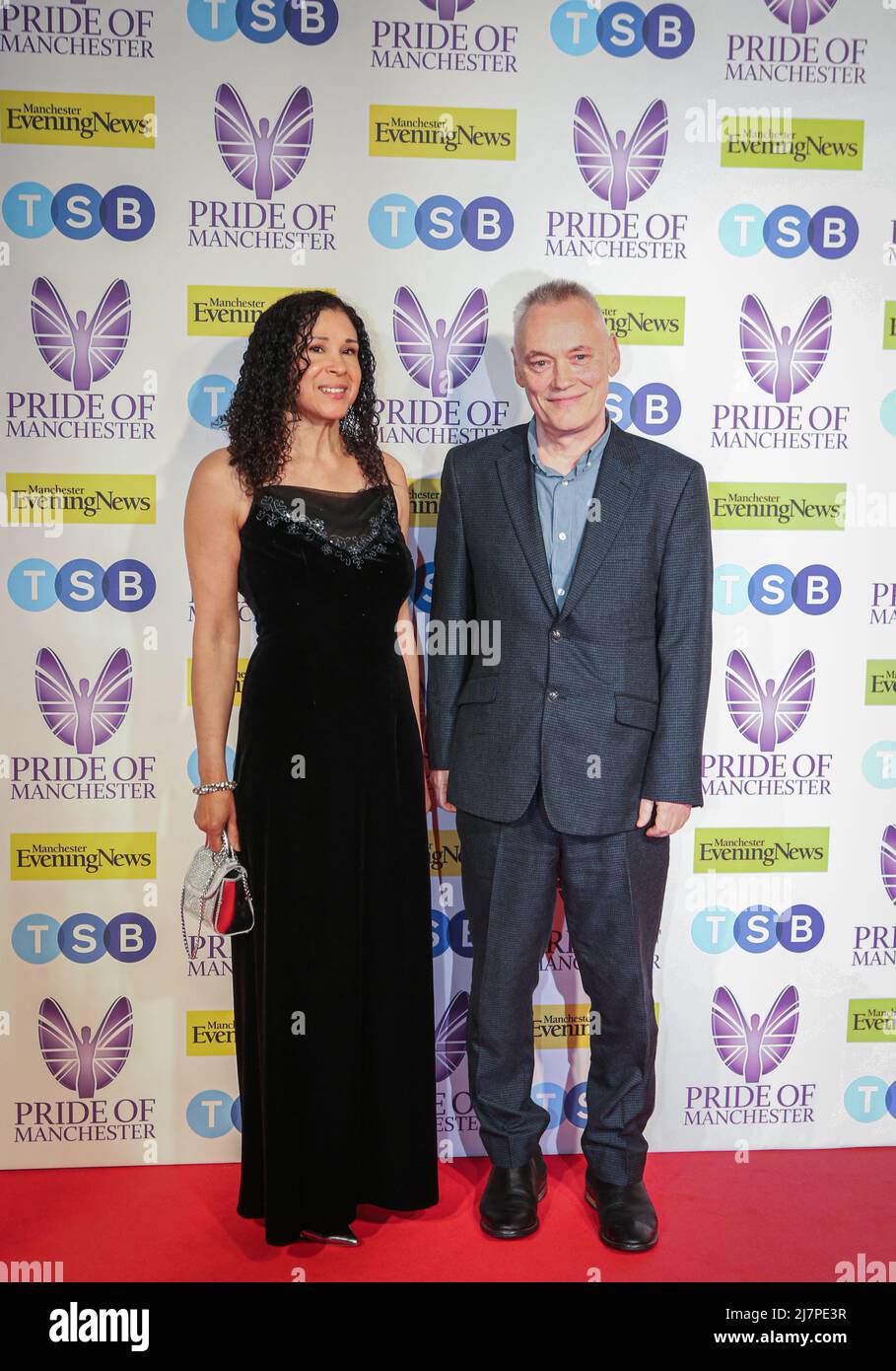 Terry Christian (R) attends the MEN Pride of Manchester Awards, in ...