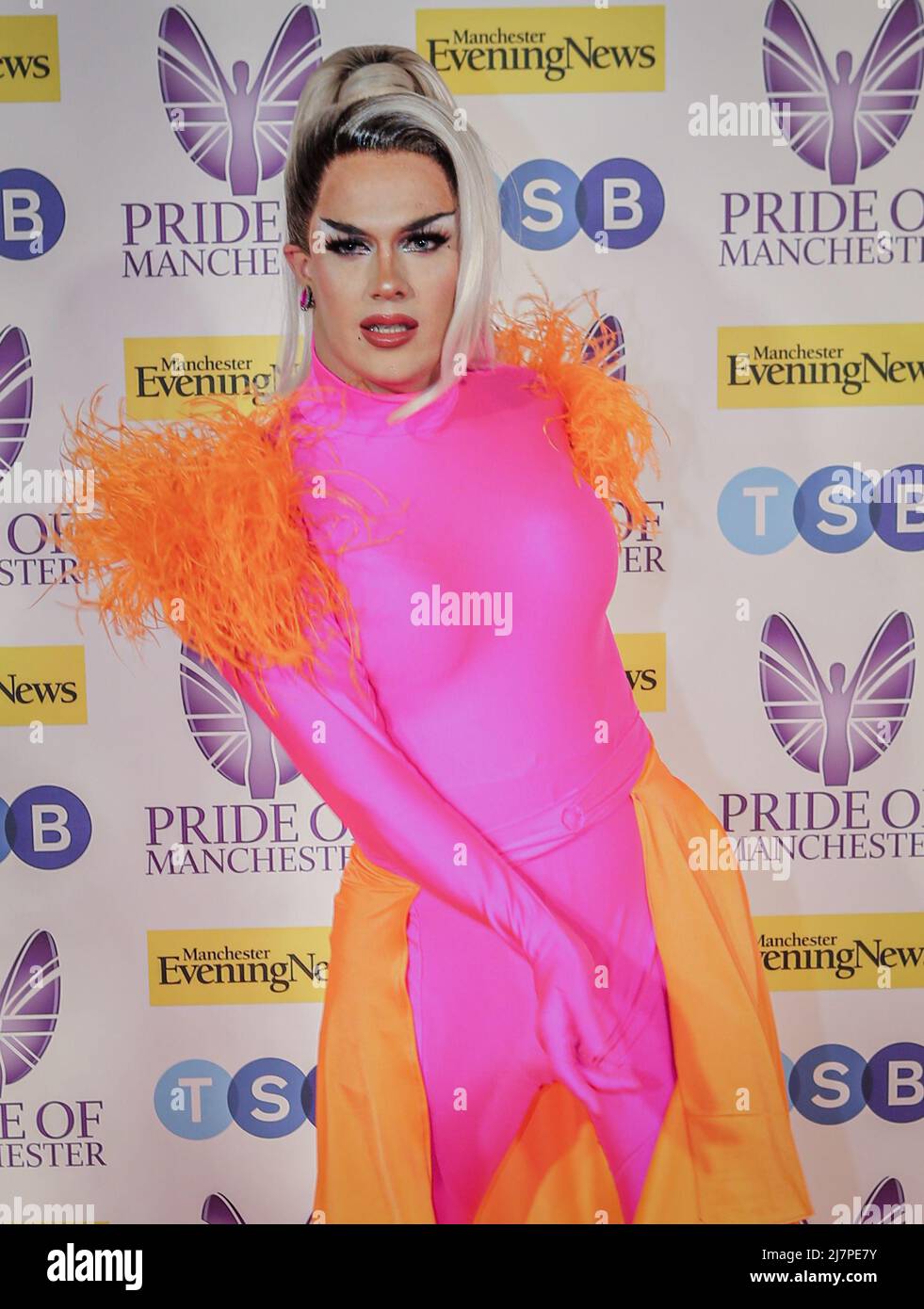 Elektra Fence attends the MEN Pride of Manchester Awards, in ...