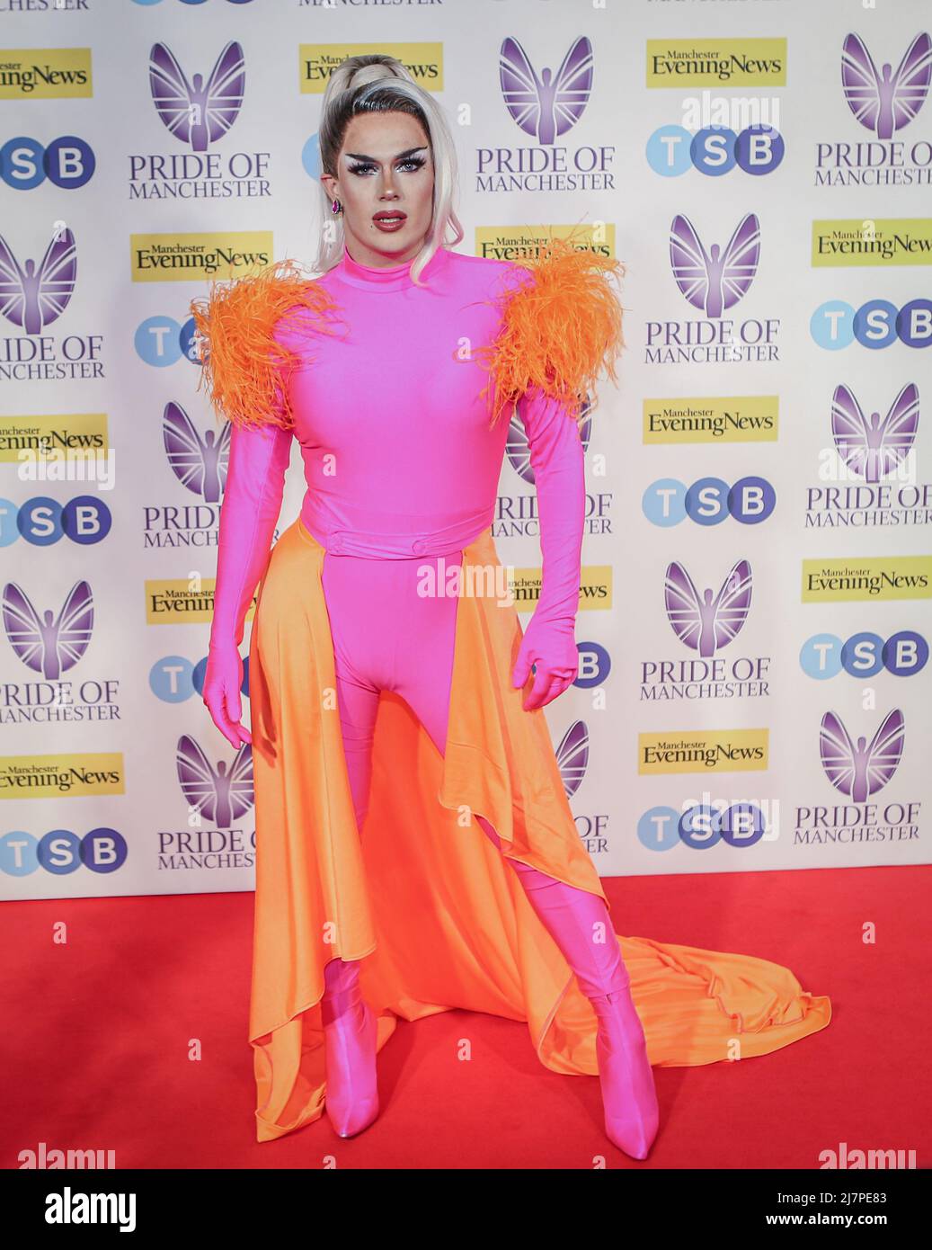 Elektra Fence attends the MEN Pride of Manchester Awards, in ...