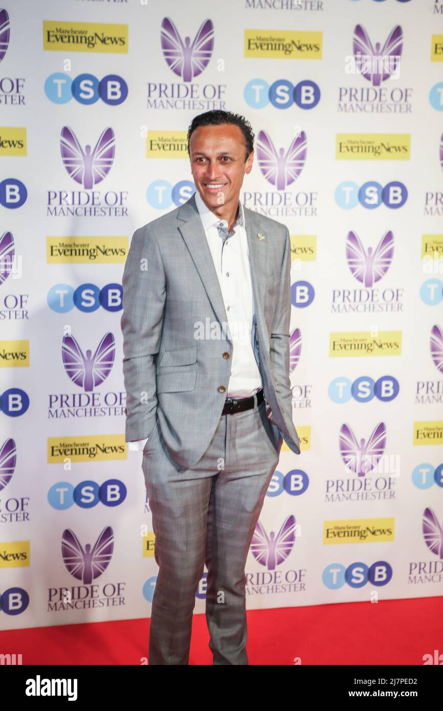 Chris Bisson attends the MEN Pride of Manchester Awards, in partnership ...