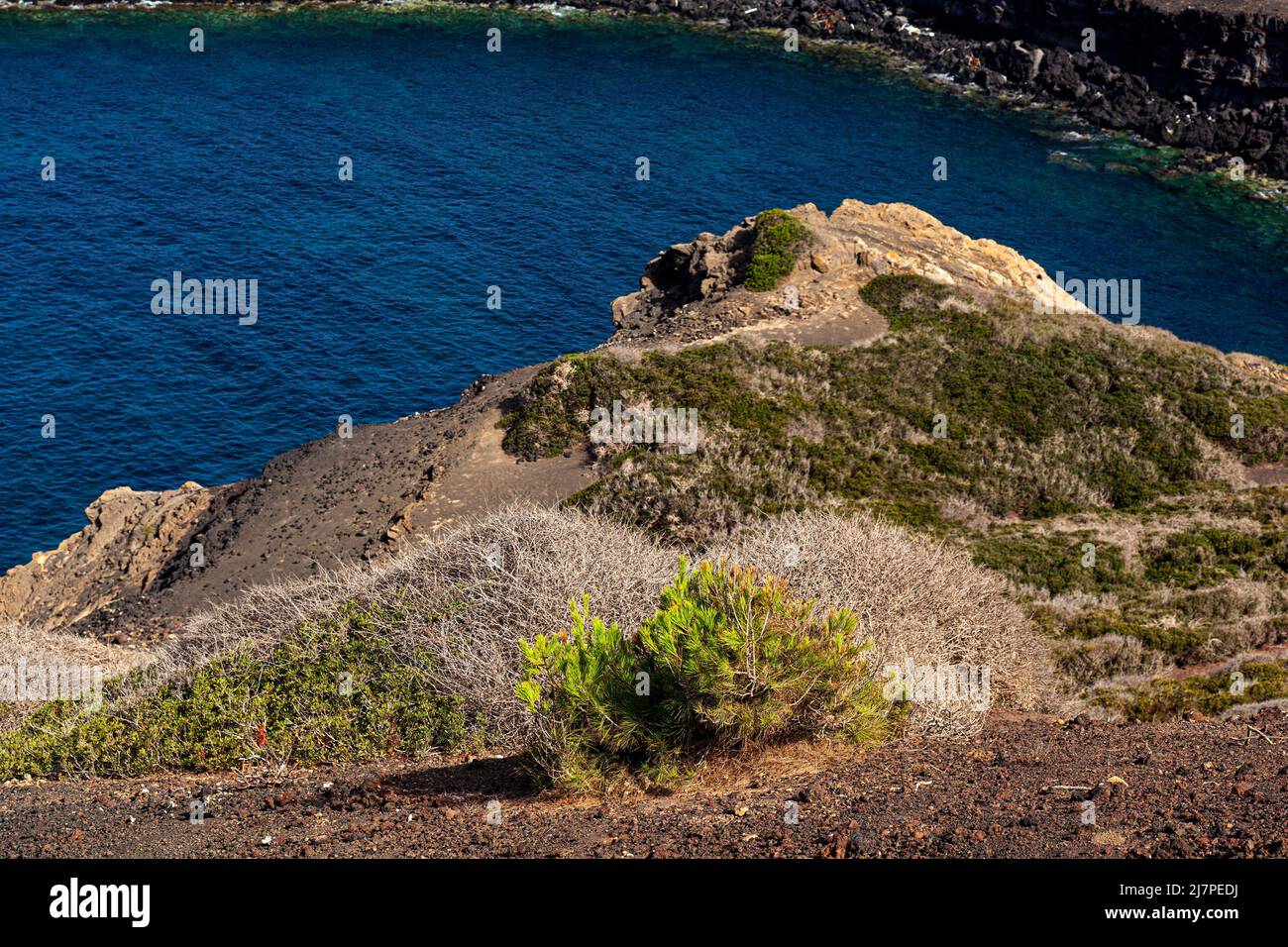 Linosa volcano hi-res stock photography and images - Alamy