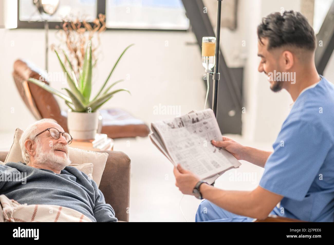 Intravenous home hi-res stock photography and images - Alamy