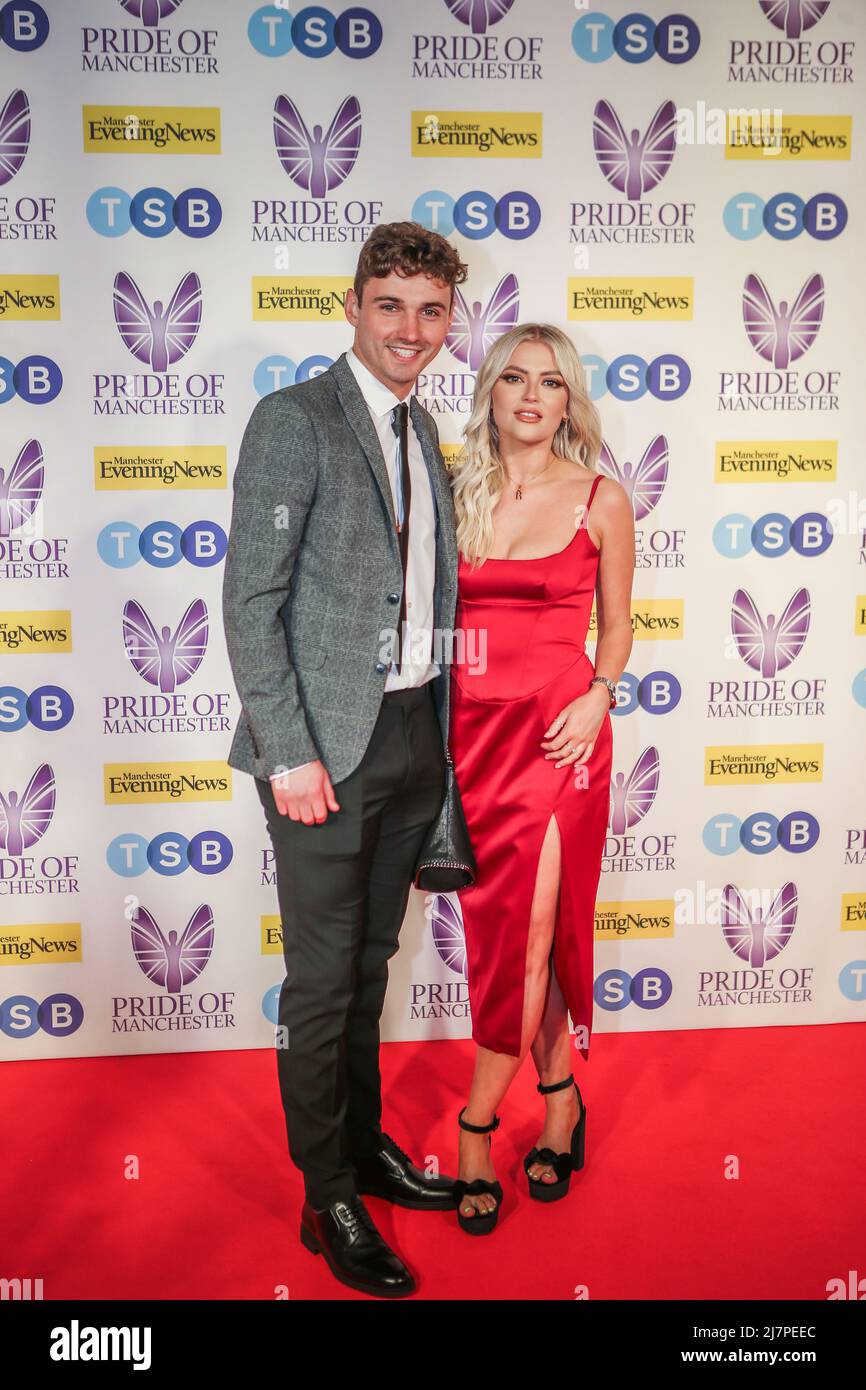Lucy Fallon attends the MEN Pride of Manchester Awards, in partnership ...