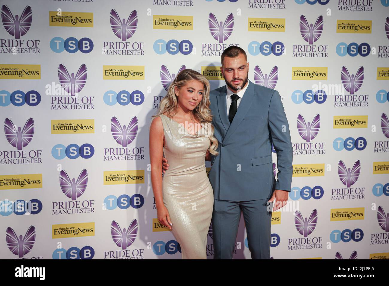 Paige Turley attends the MEN Pride of Manchester Awards, in partnership ...