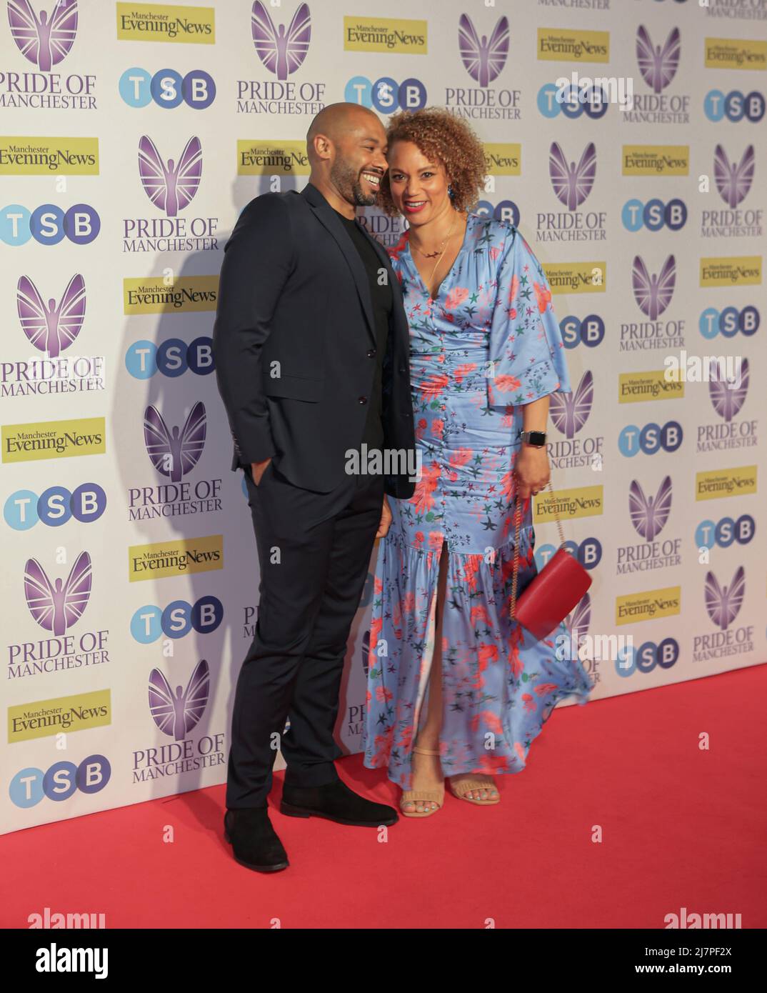 Angela Griffin attends the MEN Pride of Manchester Awards, in ...