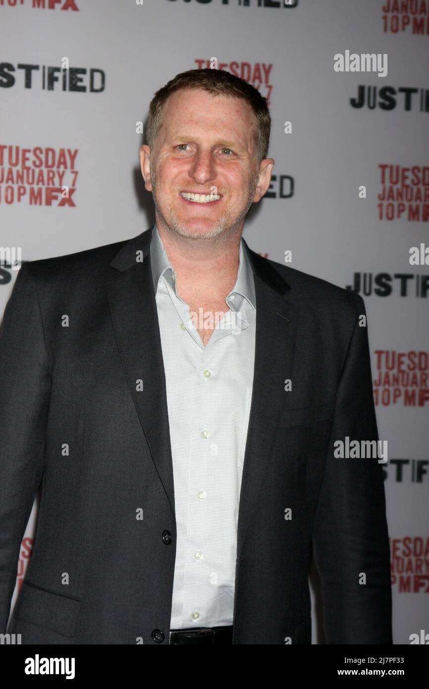 LOS ANGELES - JAN 6: Michael Rappaport at the "Justified" Premiere ...