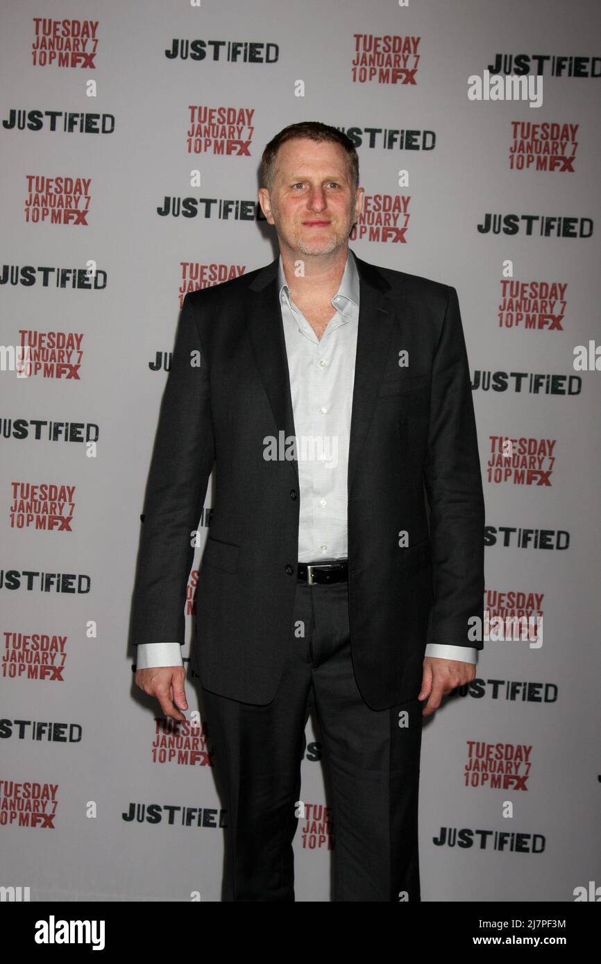 LOS ANGELES - JAN 6: Michael Rappaport at the "Justified" Premiere ...