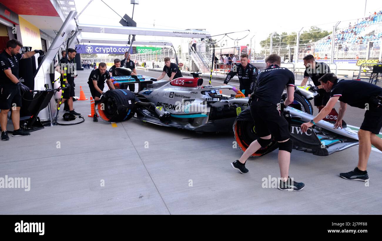 May 6th, 2022: Sergio Perez, Team Red Bull Racing driver #11 during the ...