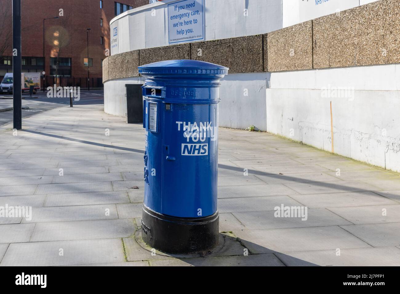 Nhs postbox hi-res stock photography and images - Alamy