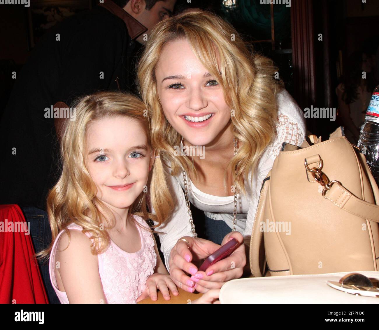LOS ANGELES - MAR 25: McKenna Grace, Hunter King at the Young and ...