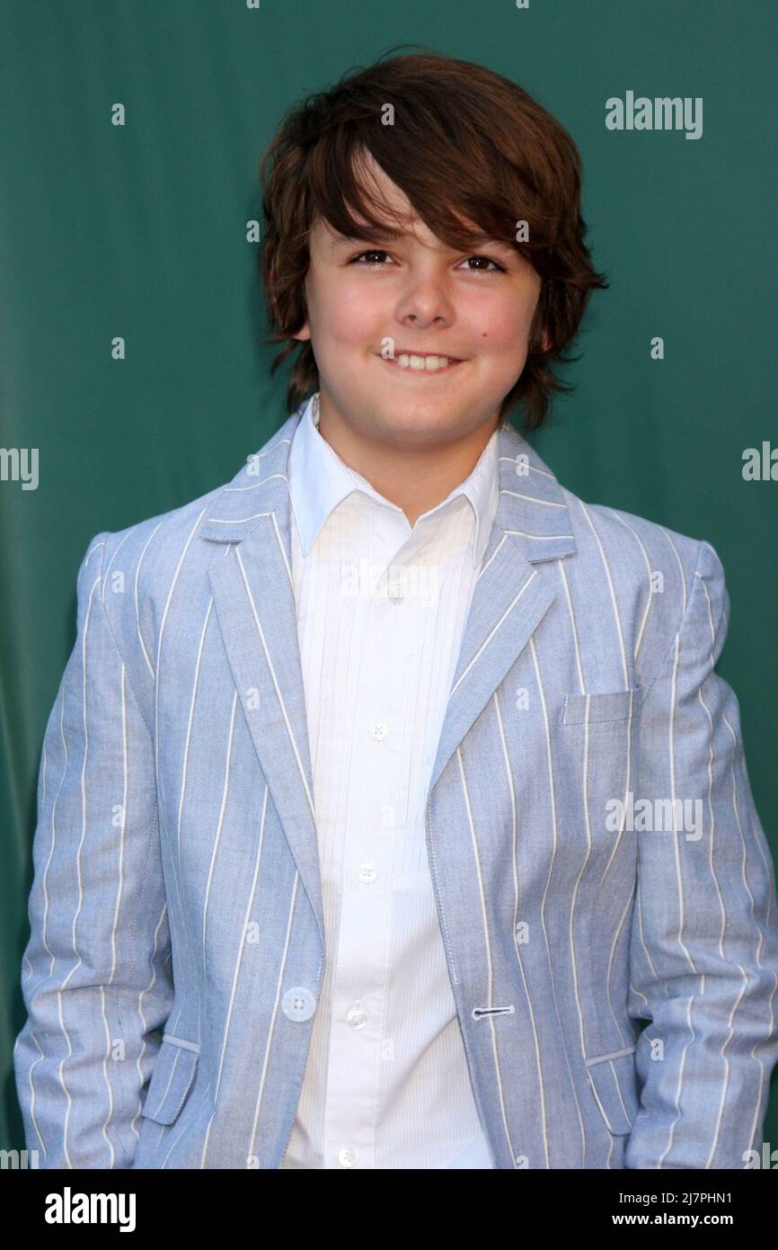 LOS ANGELES - JUL 8: Max Charles at the Crown Media Networks July 2014 ...