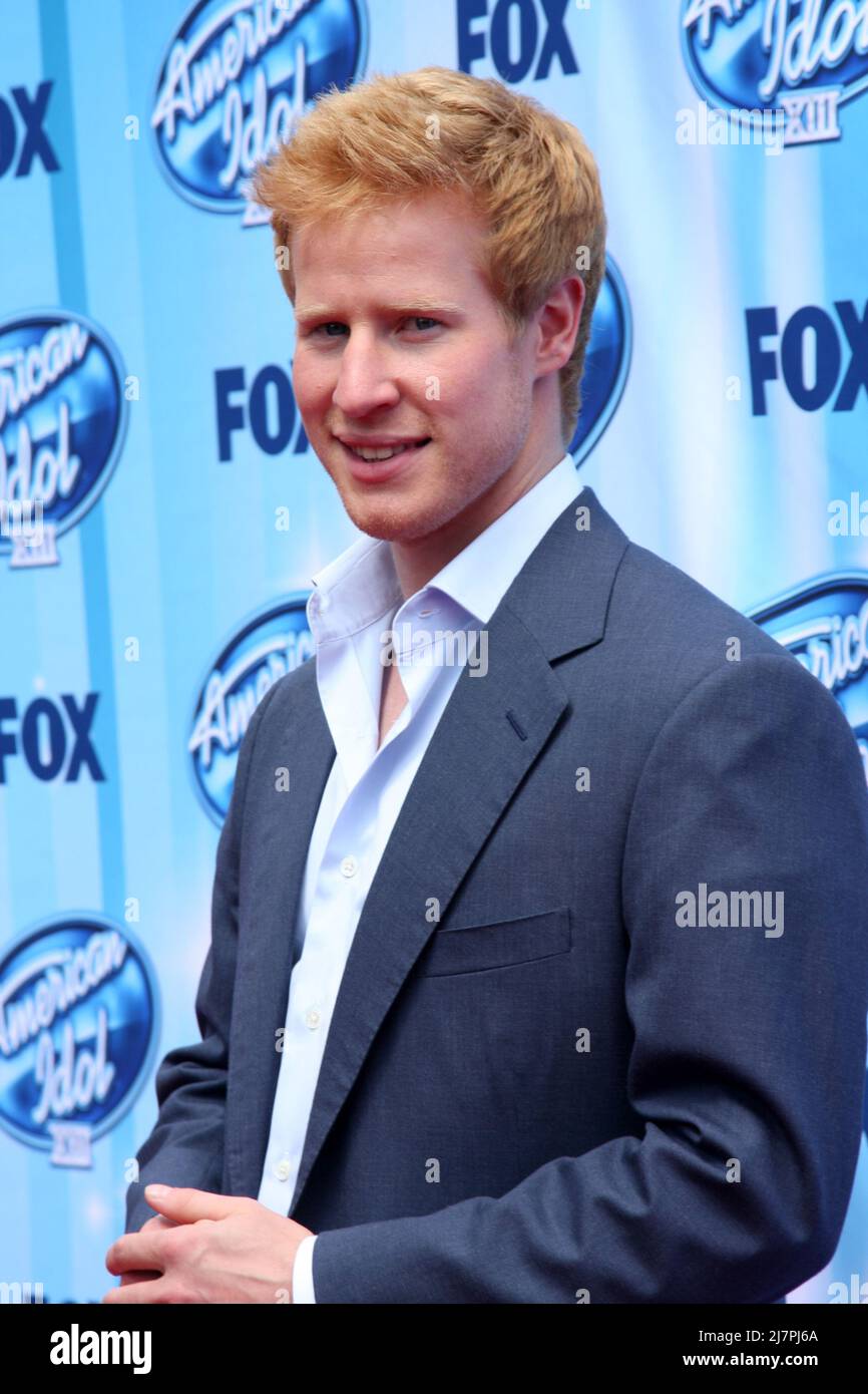 LOS ANGELES - MAY 21: Matthew Hicks at the American Idol Season 13 ...