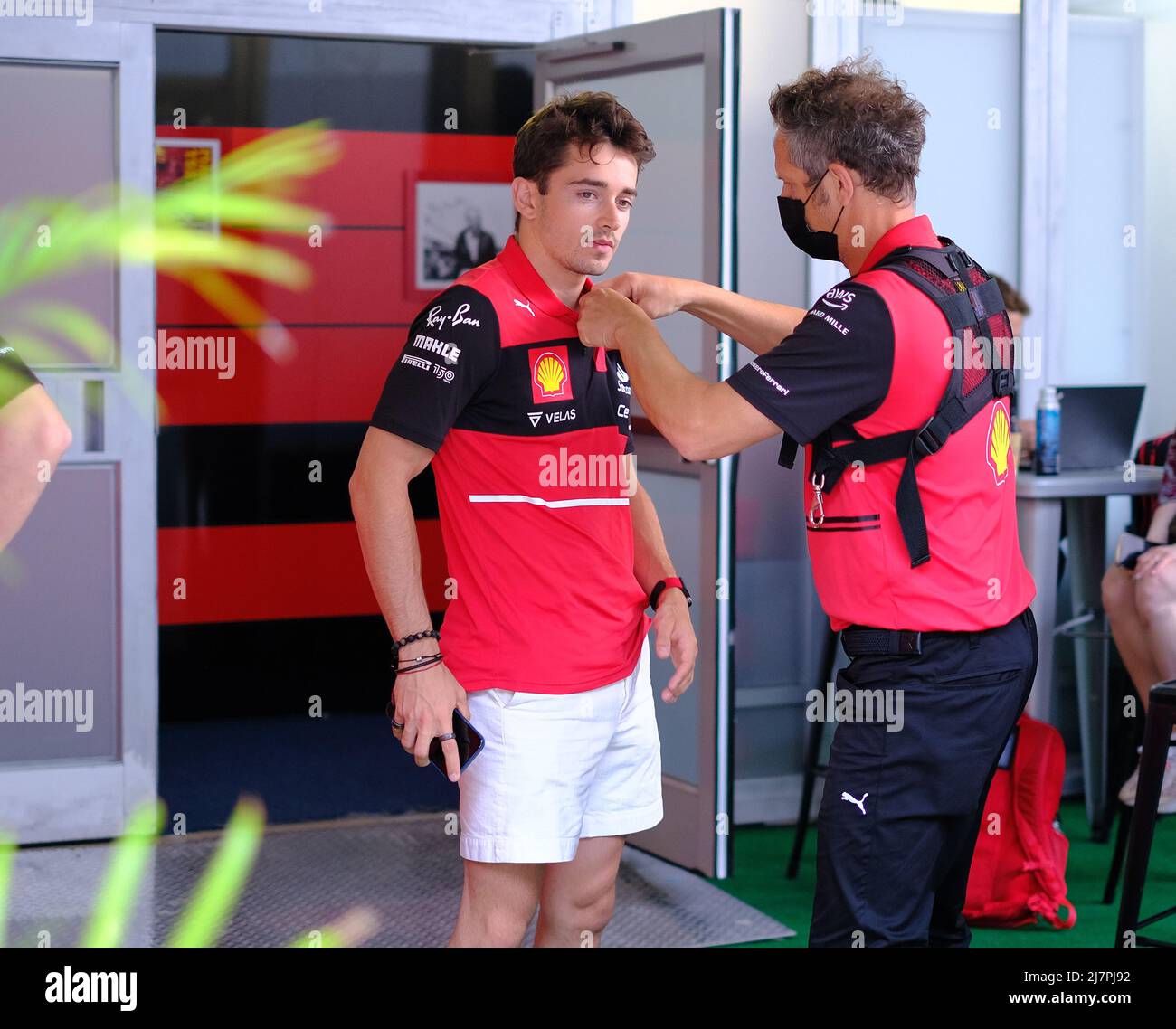 May 6th, 2022: Charles Leclerc, Team Ferrari driver #16 during the ...