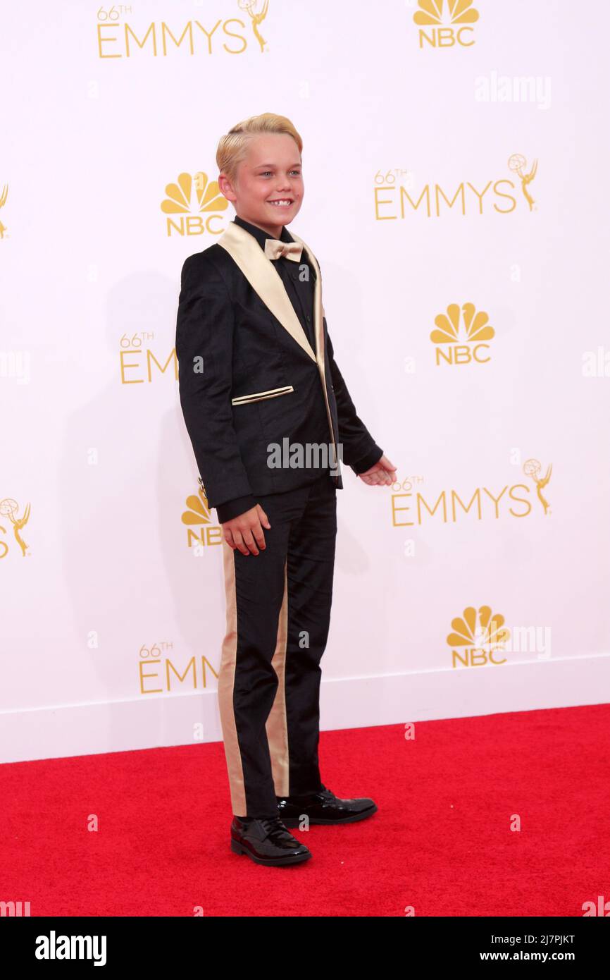 vLOS ANGELES - AUG 25: Mason Vale Cotton at the 2014 Primetime Emmy ...