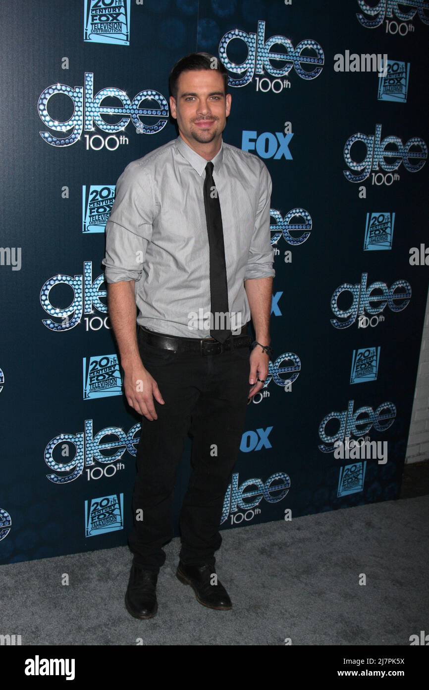 LOS ANGELES - MAR 18: Mark Salling at the GLEE 100th Episode Party at ...