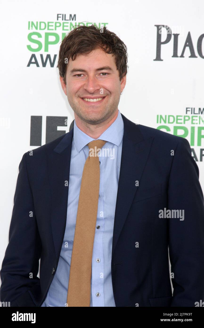 LOS ANGELES - MAR 1: Mark Duplass at the Film Independent Spirit Awards ...