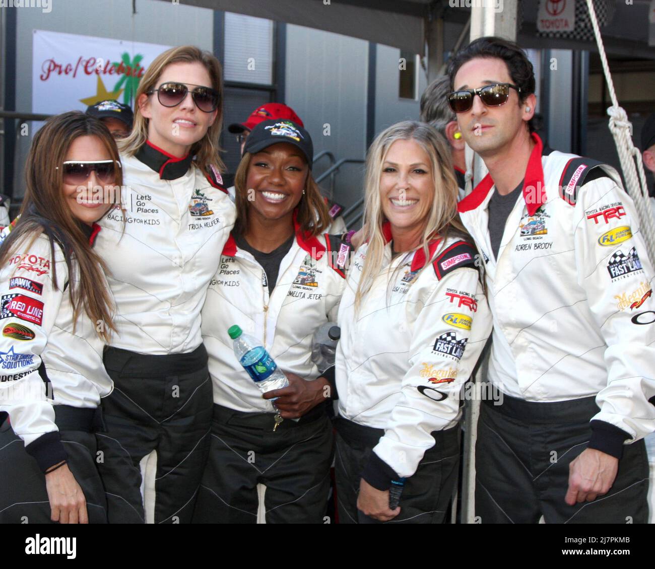 2014 pro celeb race qualifying day hi-res stock photography and images ...
