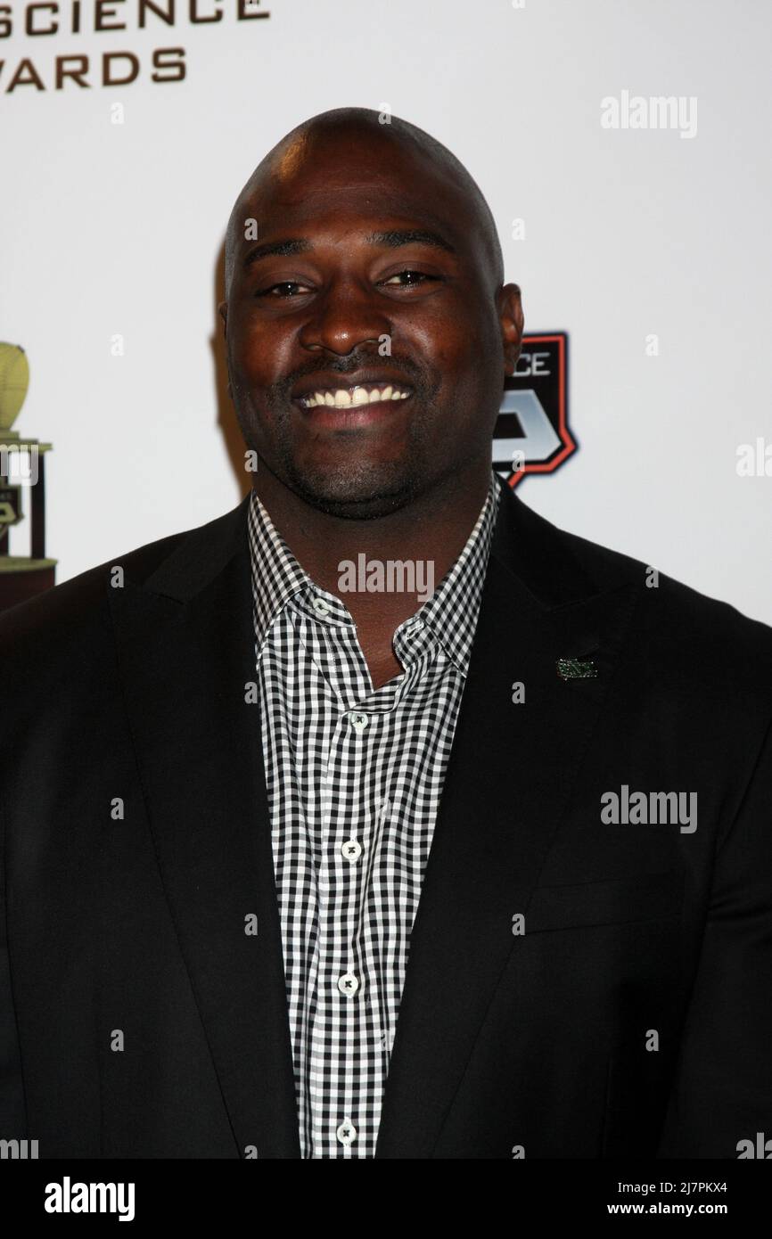 LOS ANGELES - FEB 9: Marcellus Wiley at the ESPN Sport Science Newton ...