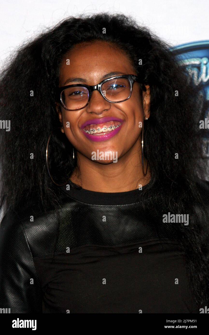 LOS ANGELES - FEB 20: Malaya Watson at the American Idol 13 Finalists ...