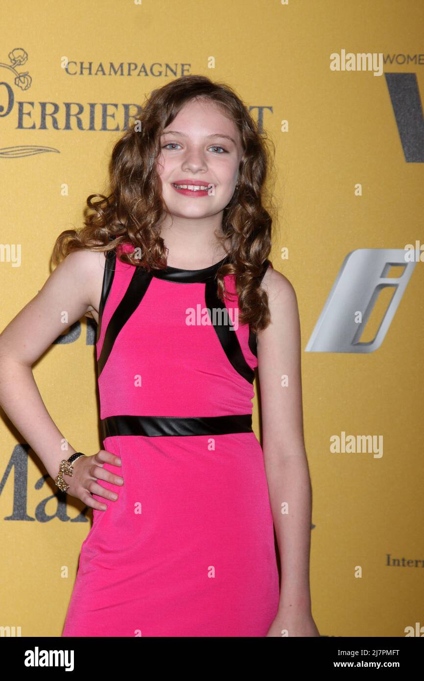LOS ANGELES - JUN 11: Madison Moellers at the Women In Film 2014 ...