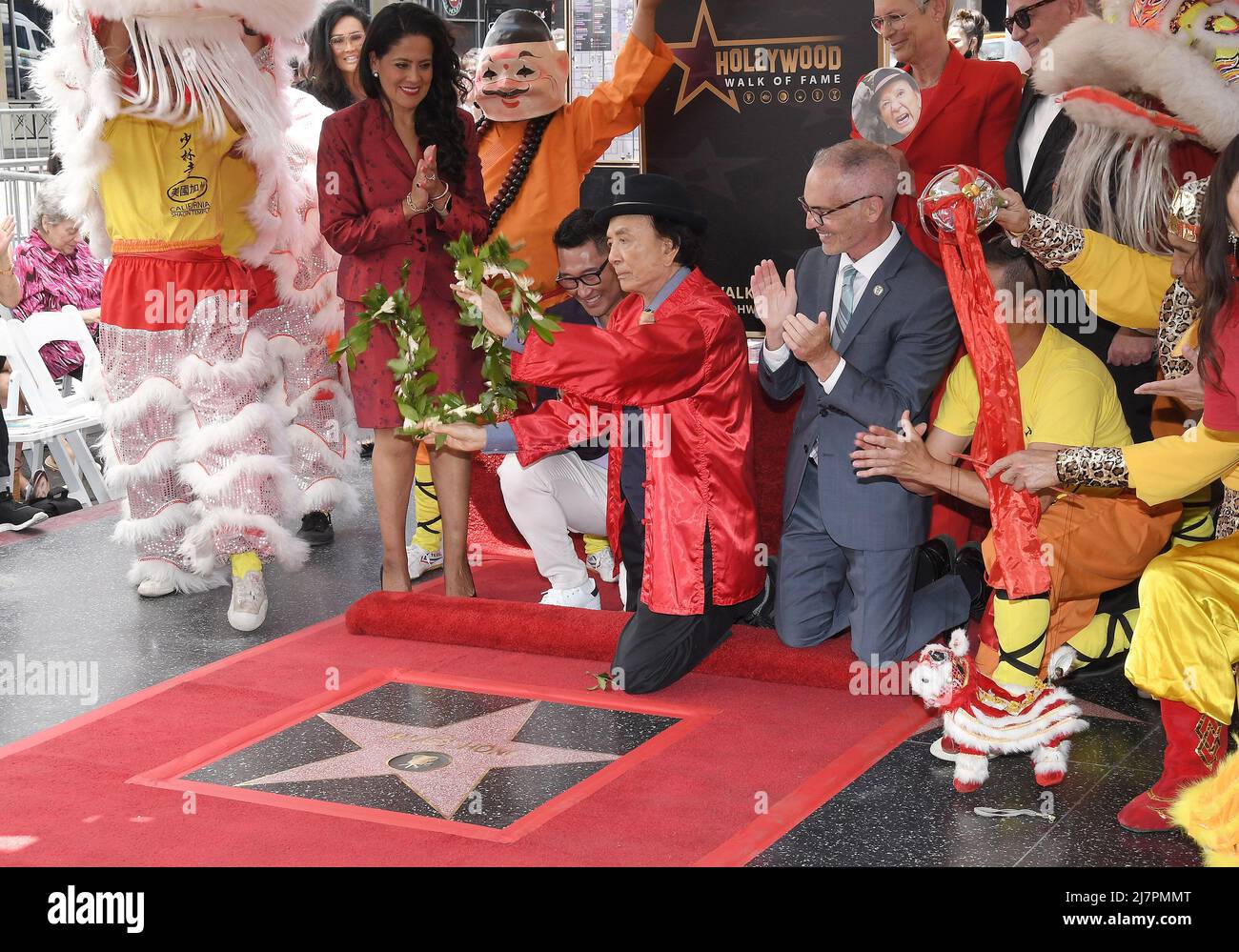 California, USA, May 10, 2022.(L-R) Lupita Sanchez Cornejo, Daniel Dae ...