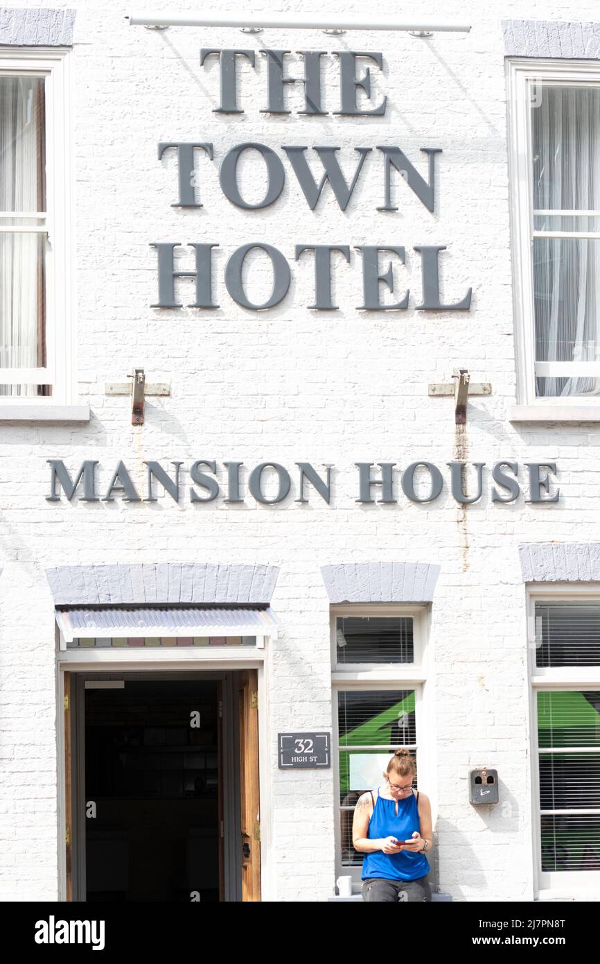 Exterior view of The Town Hotel, a bed and breakfast located off The ...