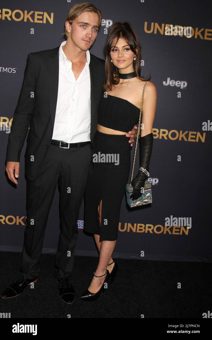 LOS ANGELES - DEC 15: Louis McIntosh, Sophie Dalah at the "Unbroken ...