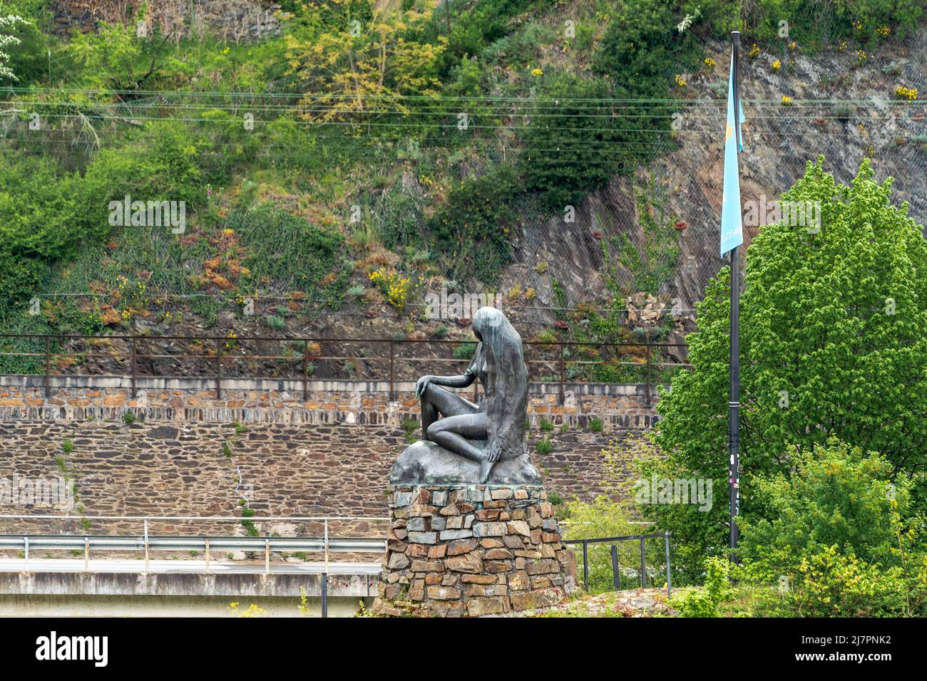 Lorelei statue rhine river germany hi-res stock photography and images ...