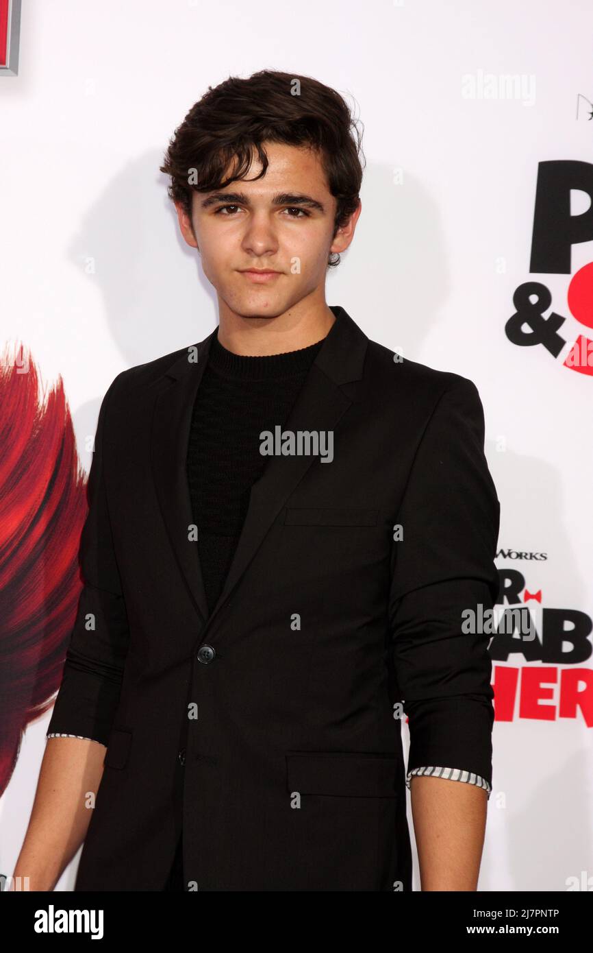 LOS ANGELES - MAR 5: Logan Charles at the "Mr.Peabody and Sherman ...