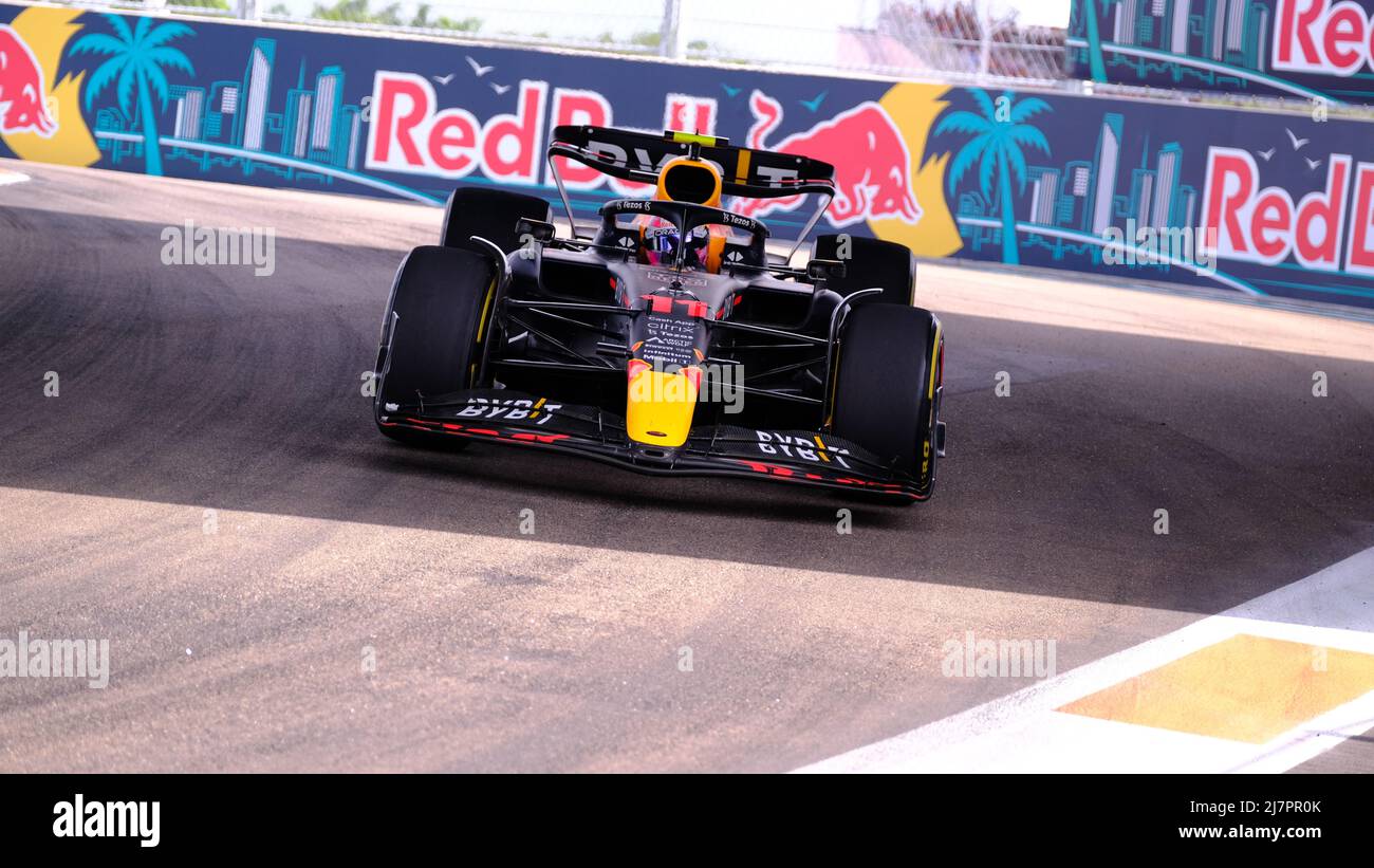 May 8th, 2022: Sergio Perez, Team Red Bull Racing driver #11 during the ...