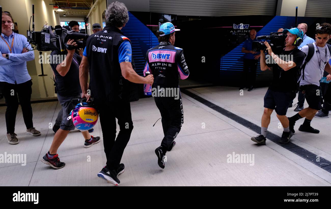 May 6th, 2022: Fernando Alonso, BWT Alpine F1 team driver #14 during ...
