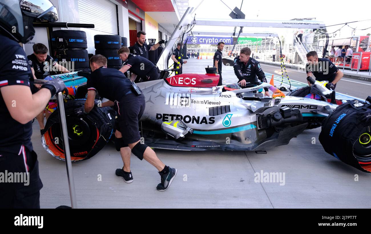 May 6th, 2022: Sergio Perez, Team Red Bull Racing driver #11 during the ...