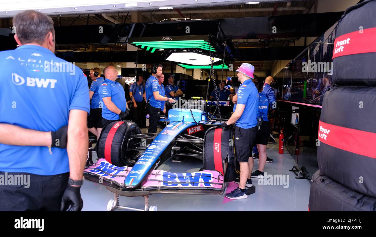 May 6th, 2022: Fernando Alonso, BWT Alpine F1 team driver #14 during ...
