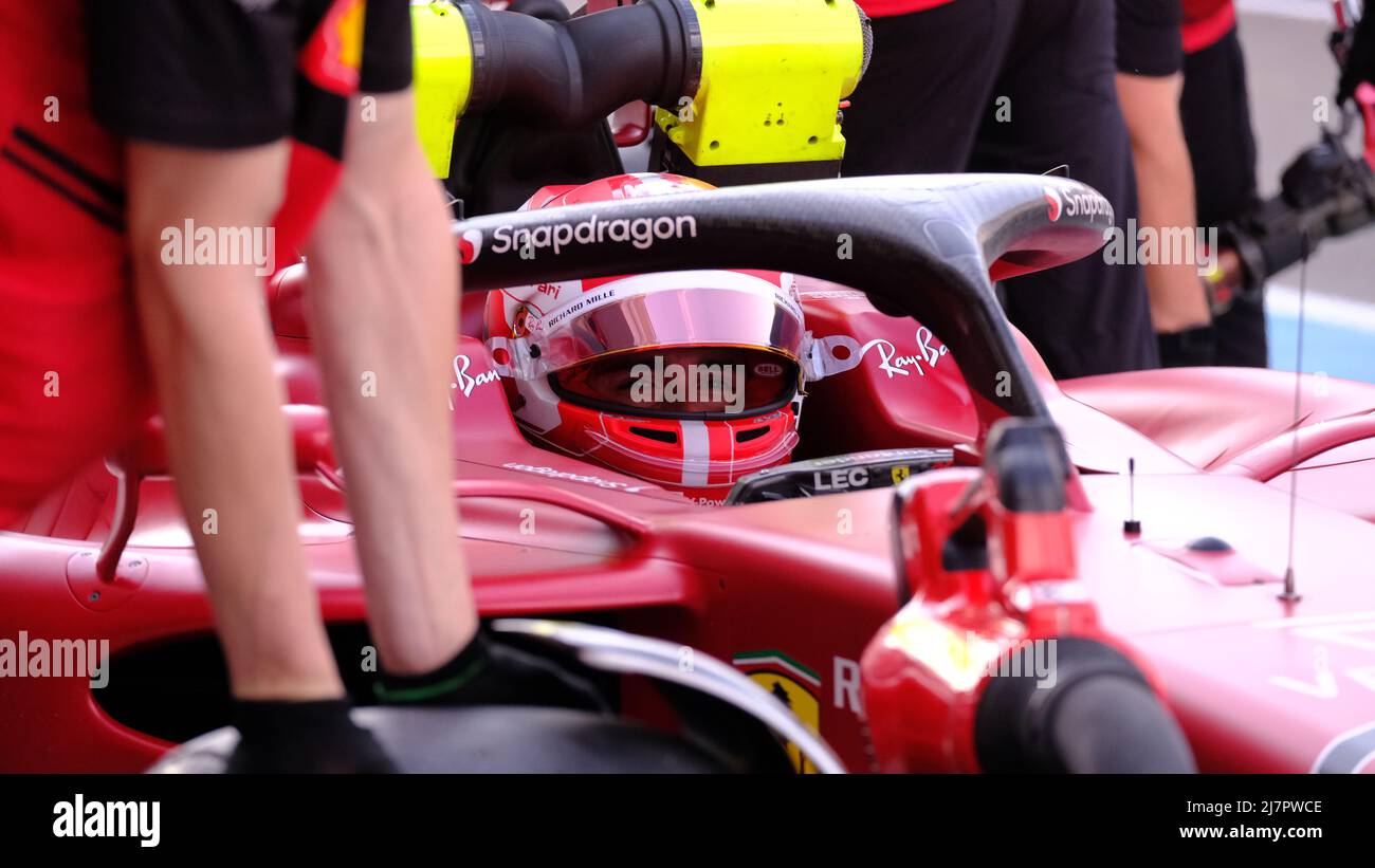 May 6th, 2022: Charles Leclerc, Team Ferrari driver #16 during the ...