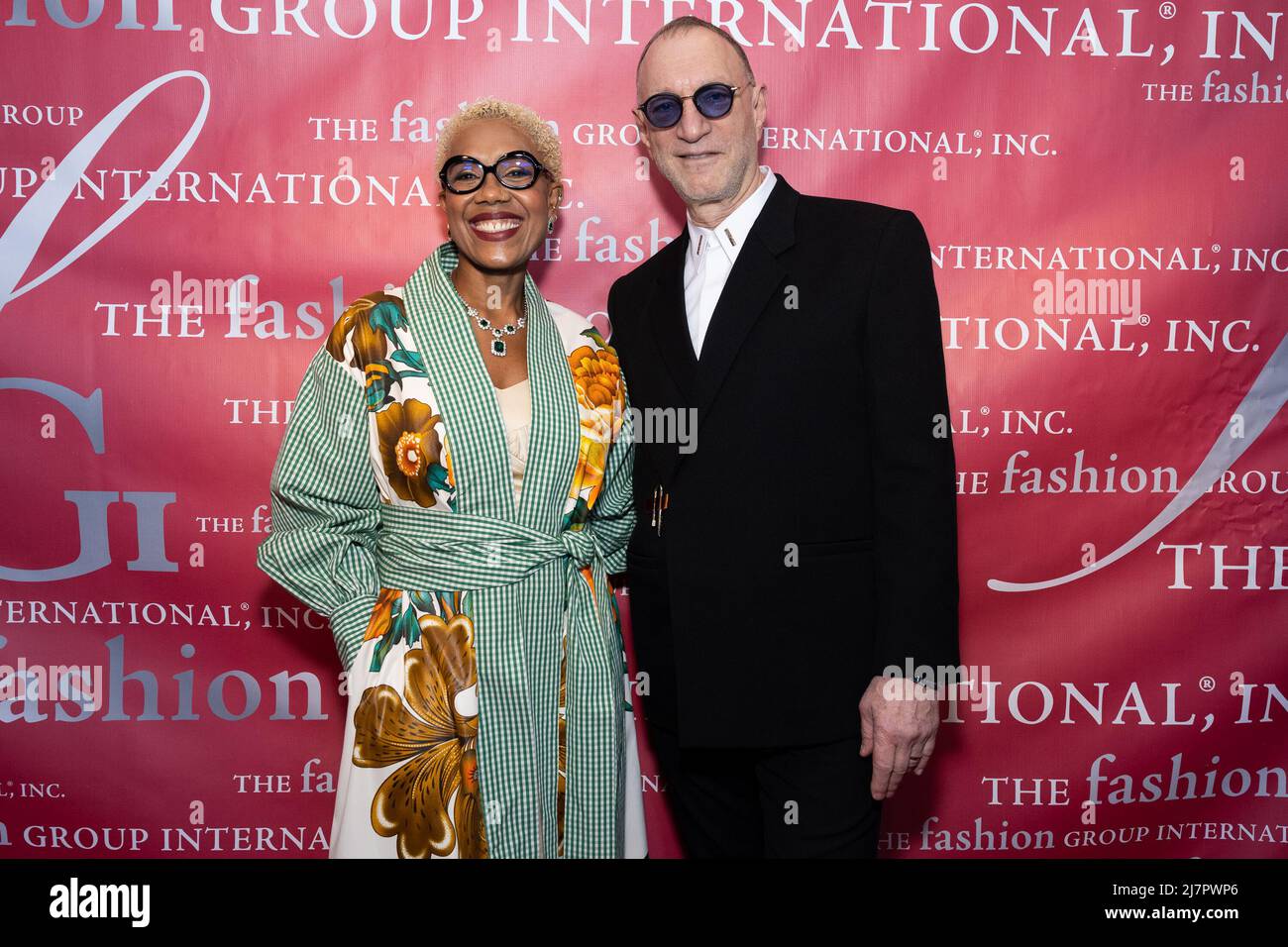 Junny Ann Hibbert and Gary Wassner attend the FGI Rising Star Awards at ...