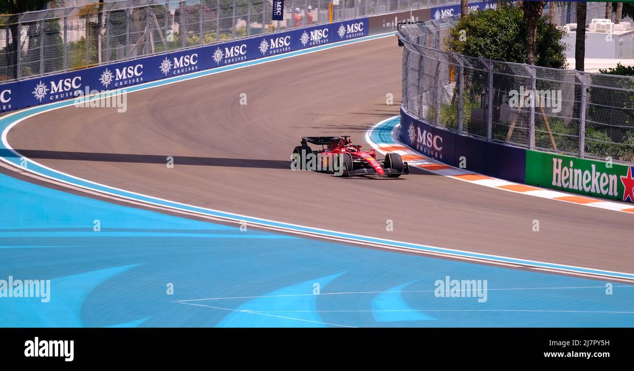 May 6th, 2022: Carlos Sainz, Team Ferrari driver #55 during the Formula ...